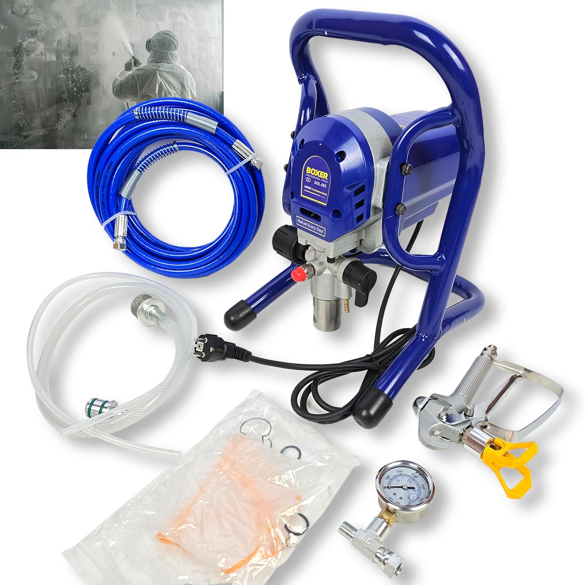 Profesionalni stroj za bojanje zidova G293